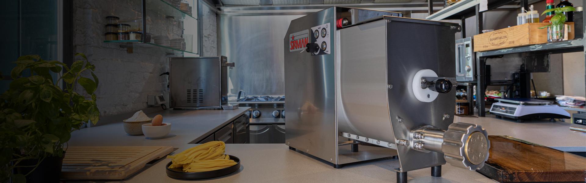 Italian excellence obtained through precise and reliable pasta machines ...
