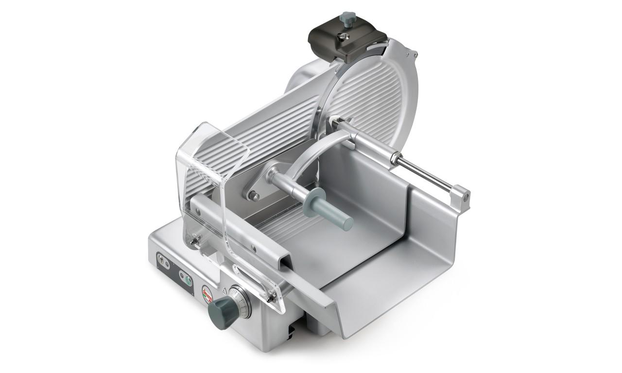 Professional slicers for cold cuts, ham, and meat